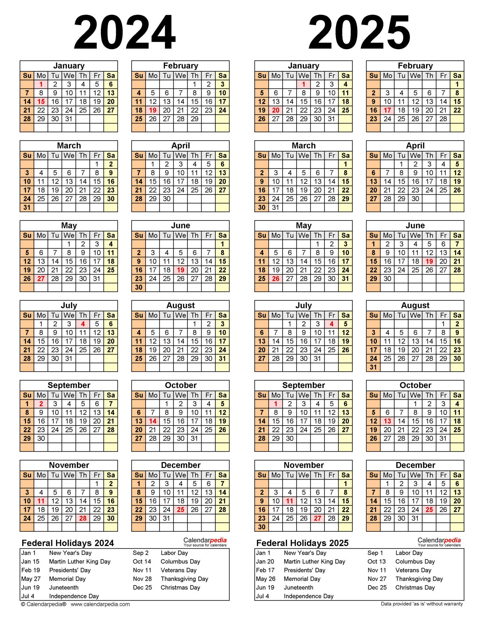 Timeshare Calendar 2025 Printable | Calendar 2025