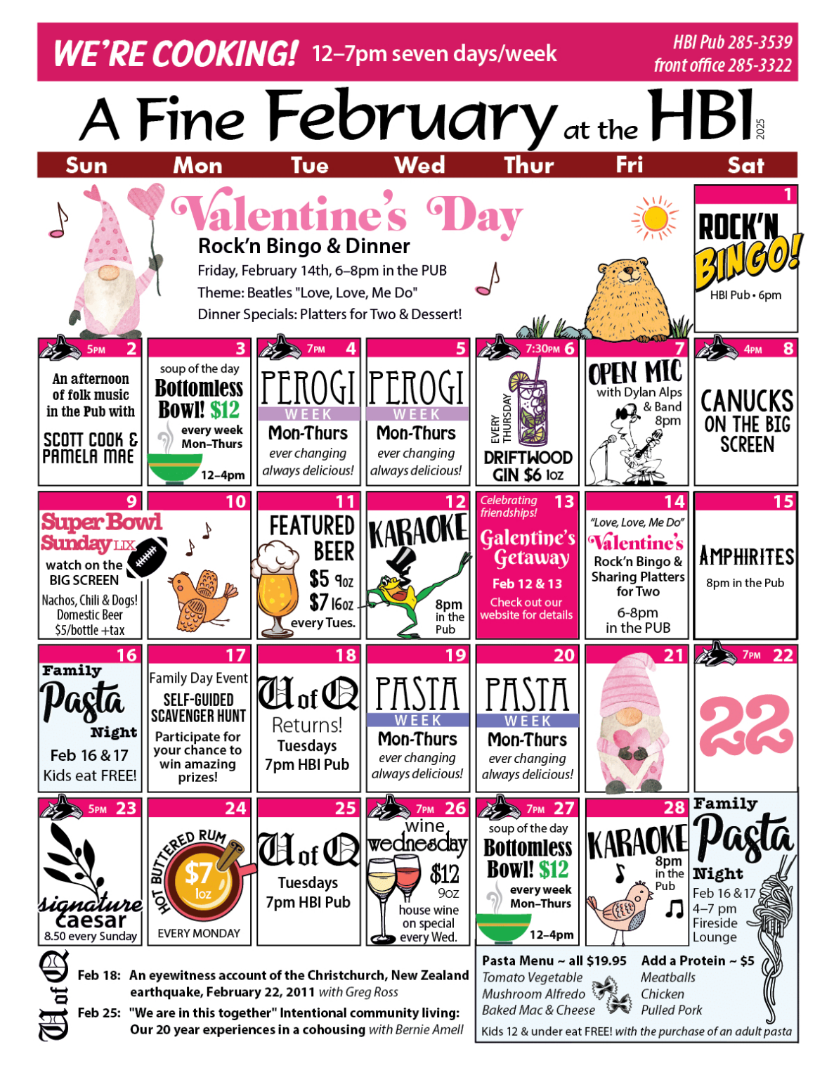 February 2025 Calendar Events | Calendar 2025