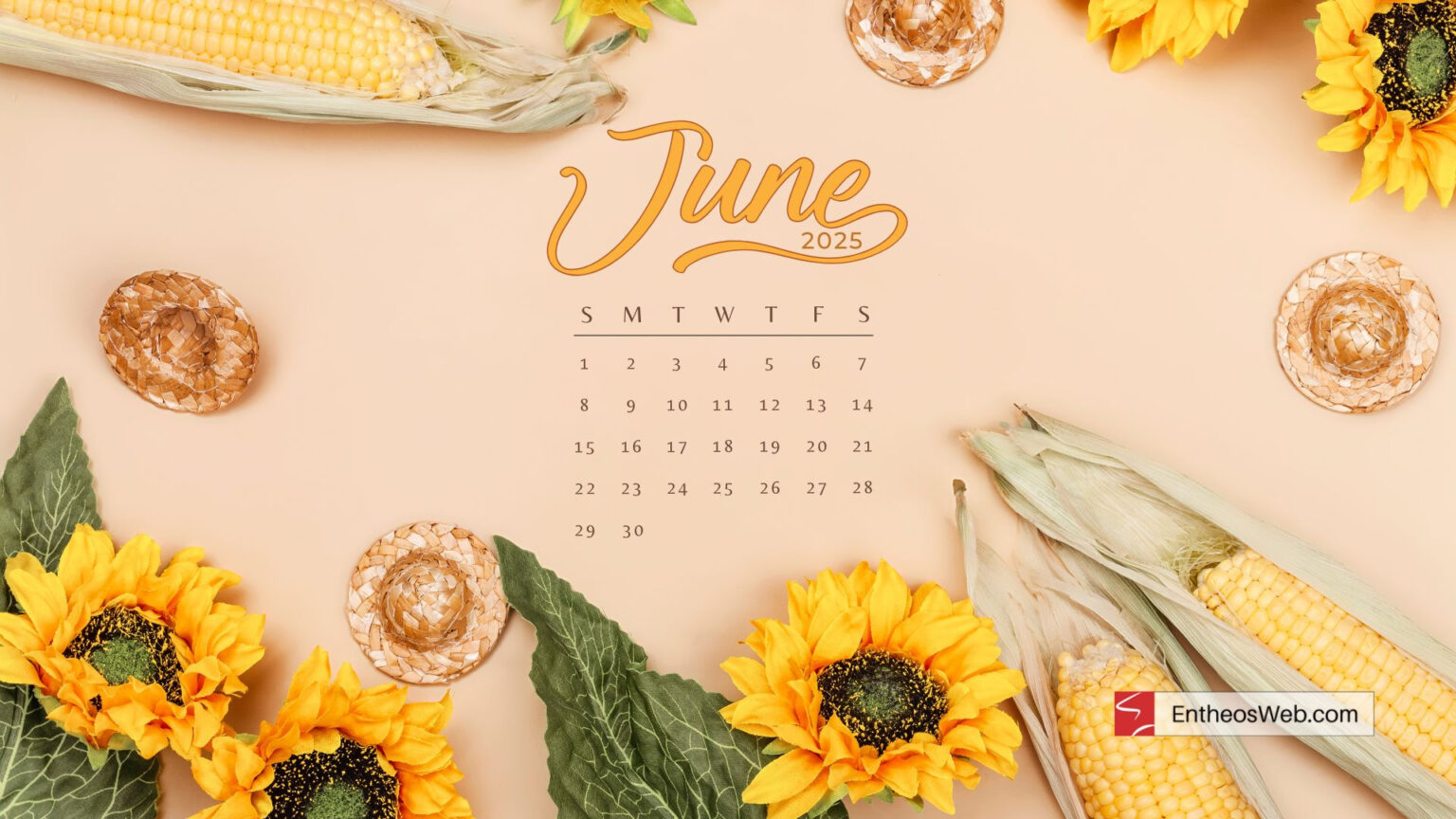 June Calendar Desktop Wallpaper 2025 | Calendar 2025