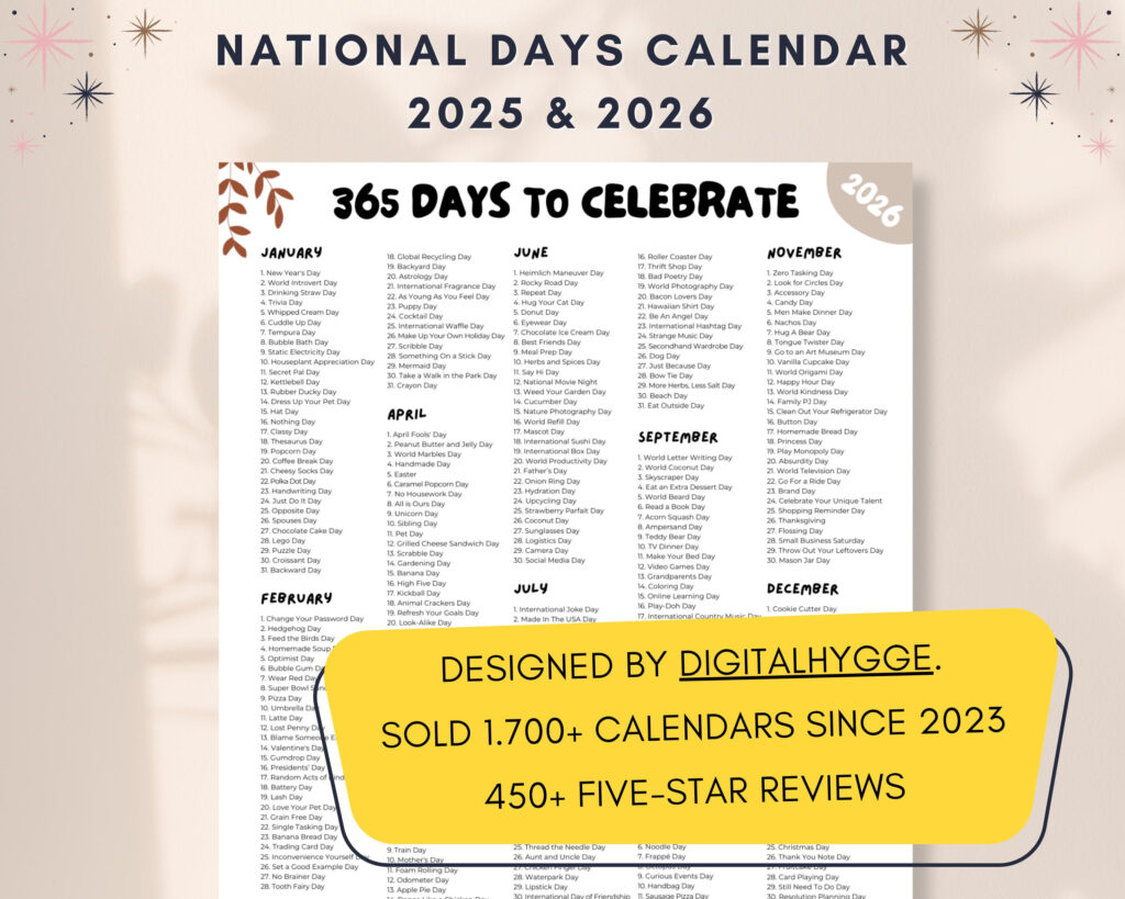 January 14 2026 National Day | Calendar 2025